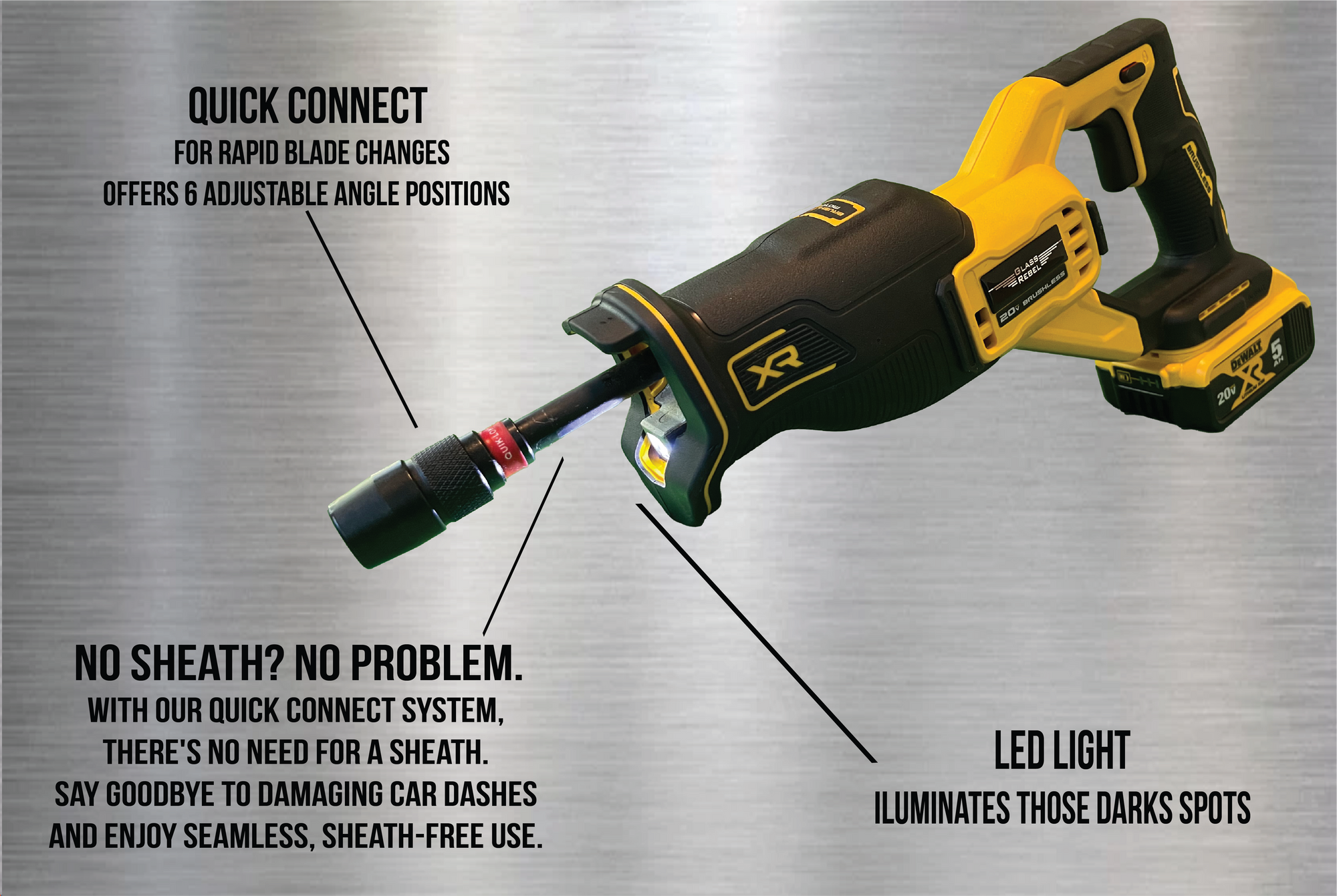 Innovative Auto Glass Tools - Glass Rebel