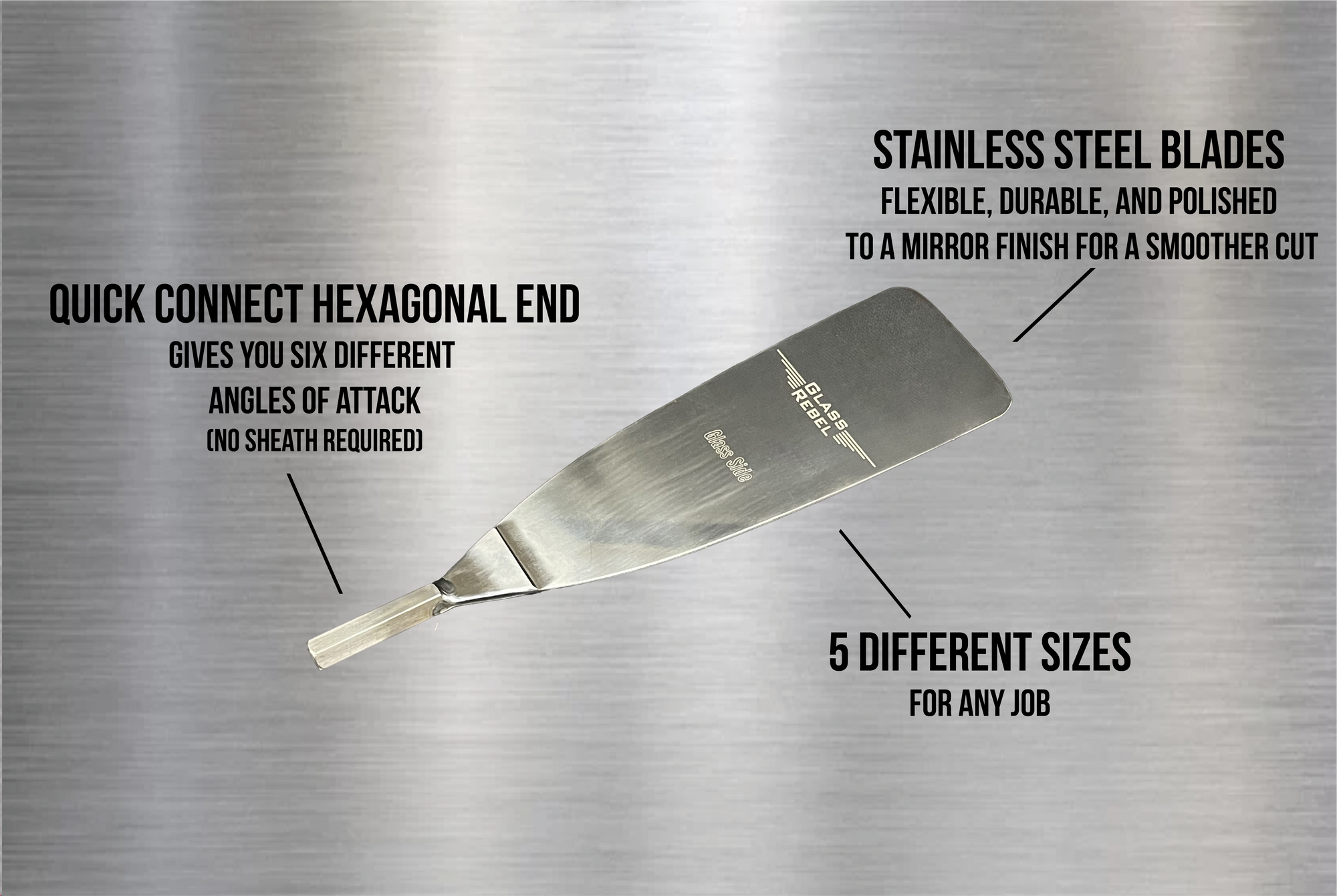 Innovative Auto Glass Tools - Glass Rebel